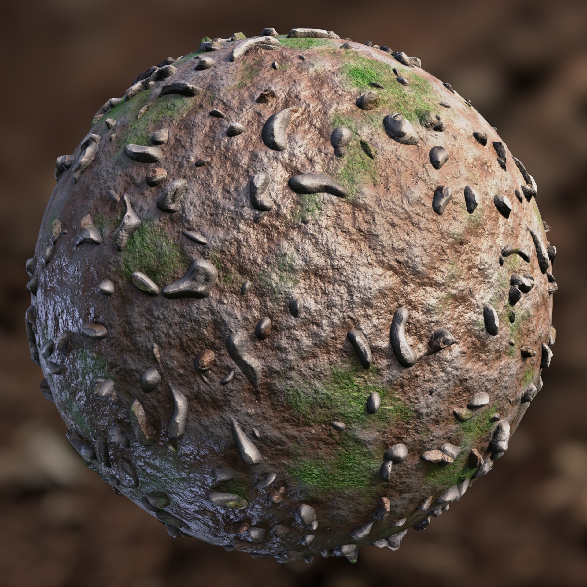 ArtStation - Procedural Rocky Ground (Blender Tutorial)
