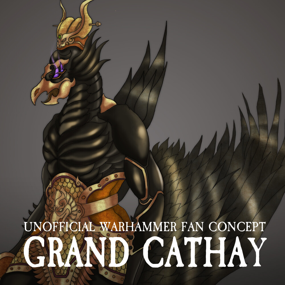 ArtStation - Warhammer Grand Cahtay concept art: Onyx Crowmen