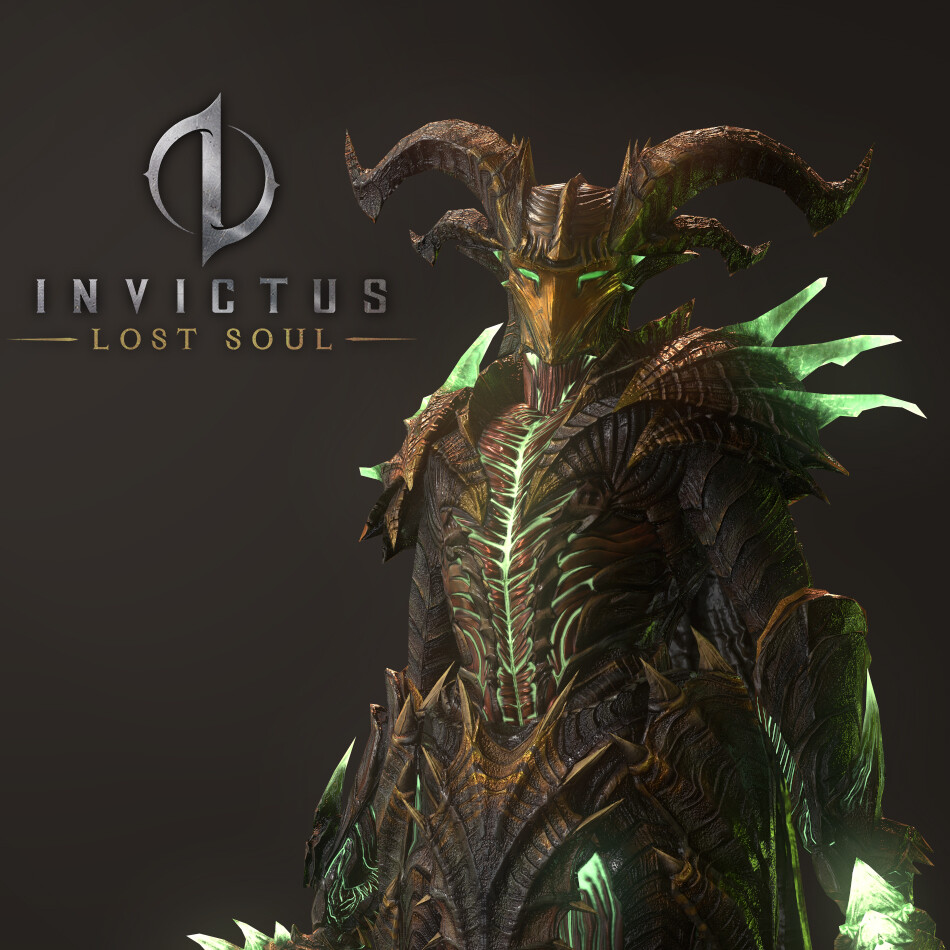ArtStation - INVICTUS LOST SOUL - Talon Armor set