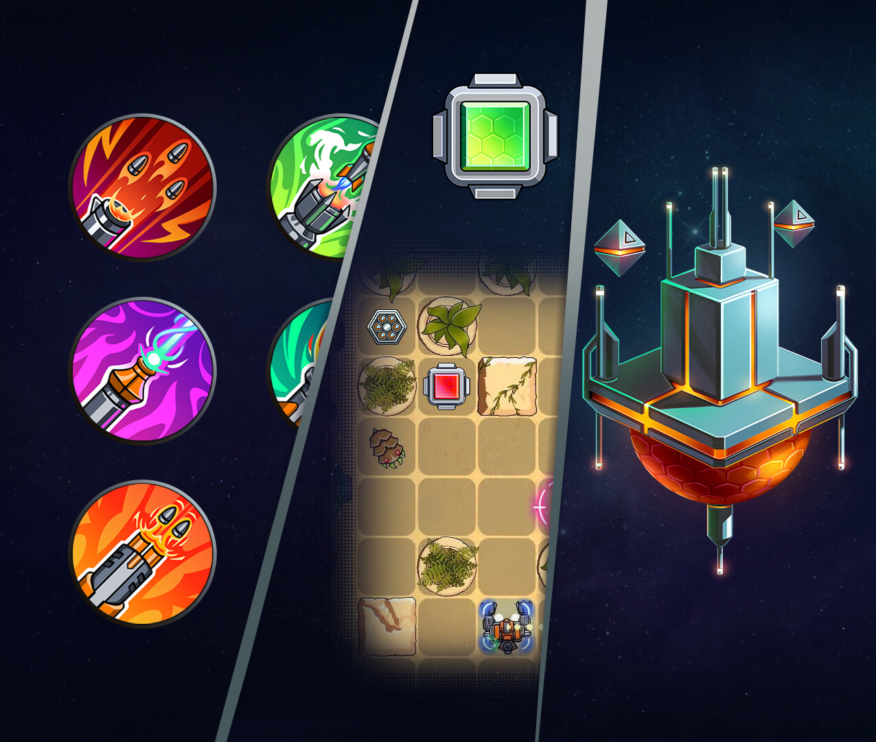 ArtStation - Capture the Space game art