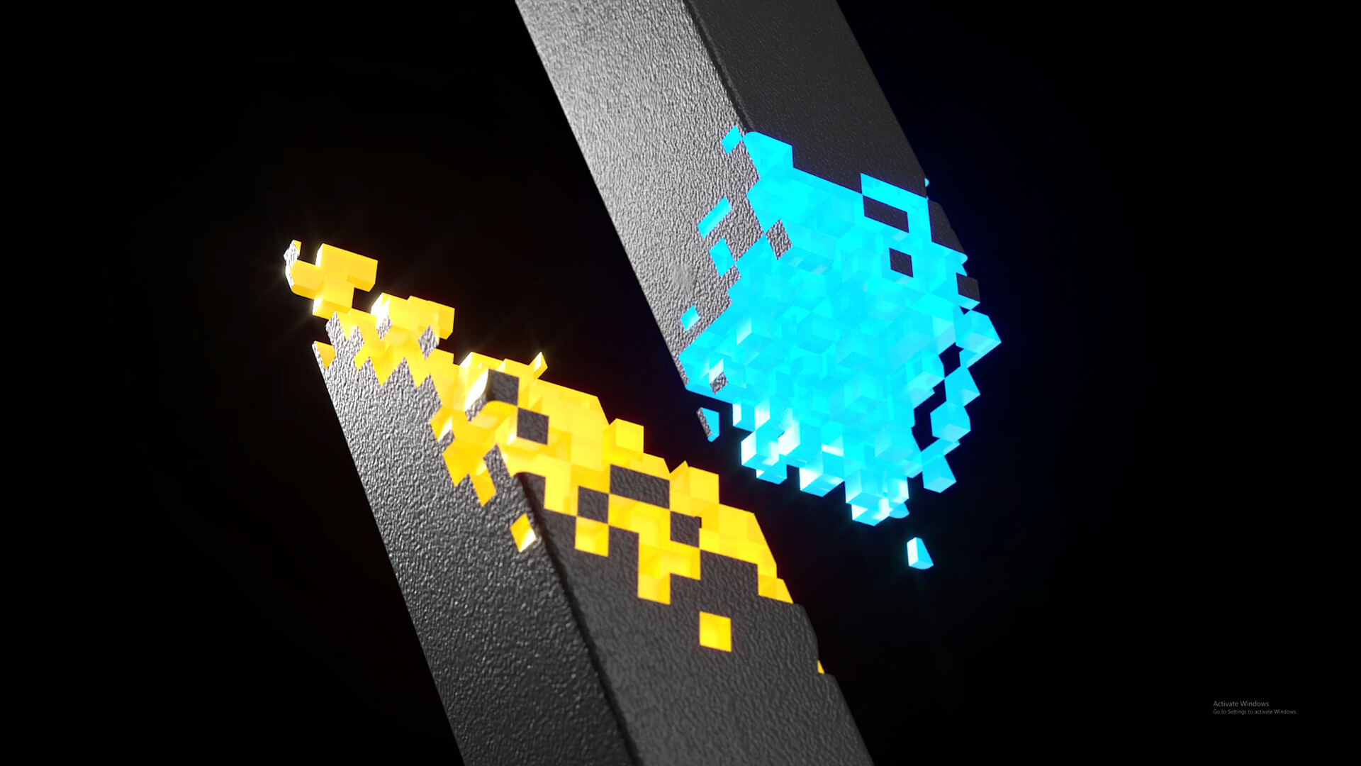 Geoffrey Ledger - EPM Digital - Logo Animation & VFX simulations