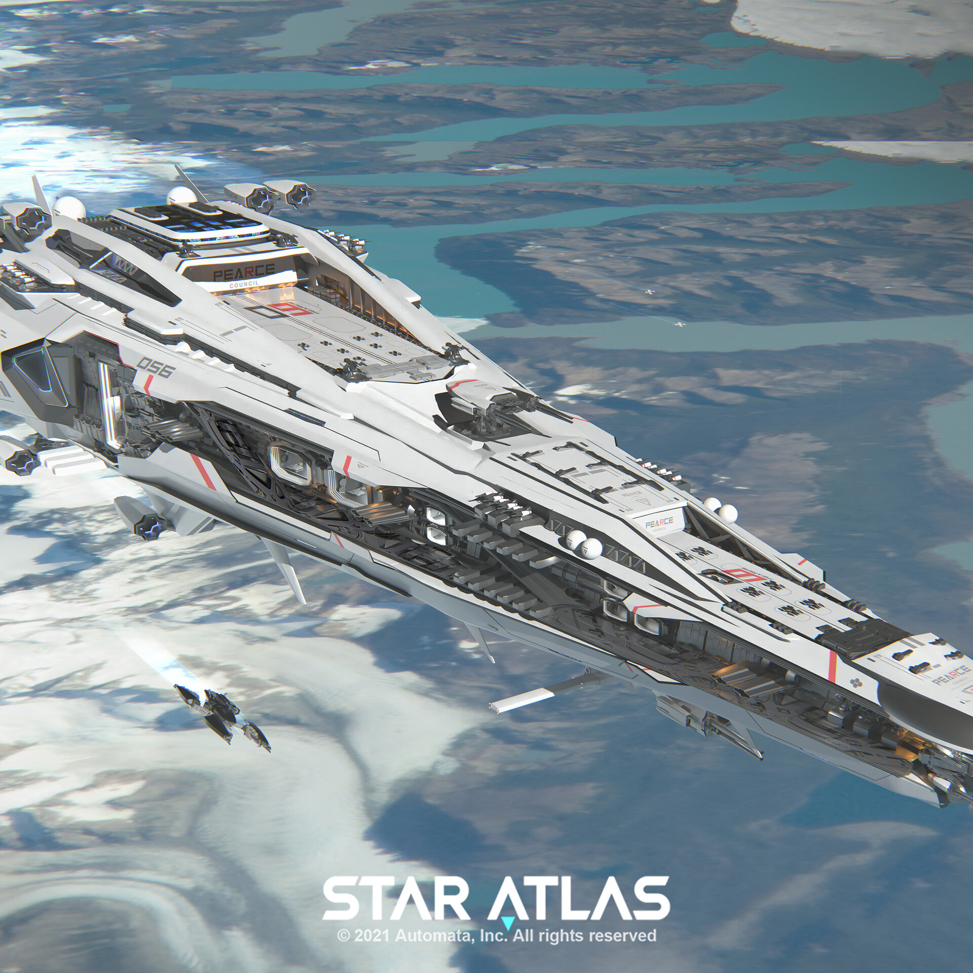 ArtStation - Star Atlas: Pearce C11 Commander