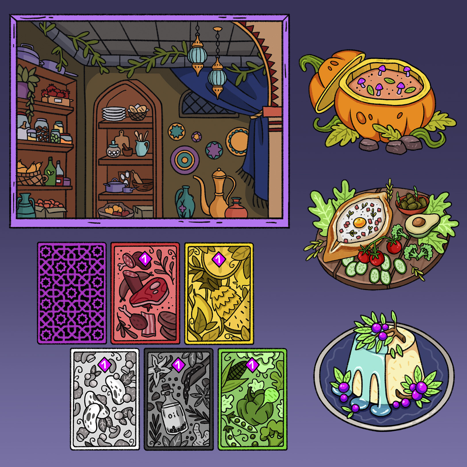 ArtStation - Arabic game set