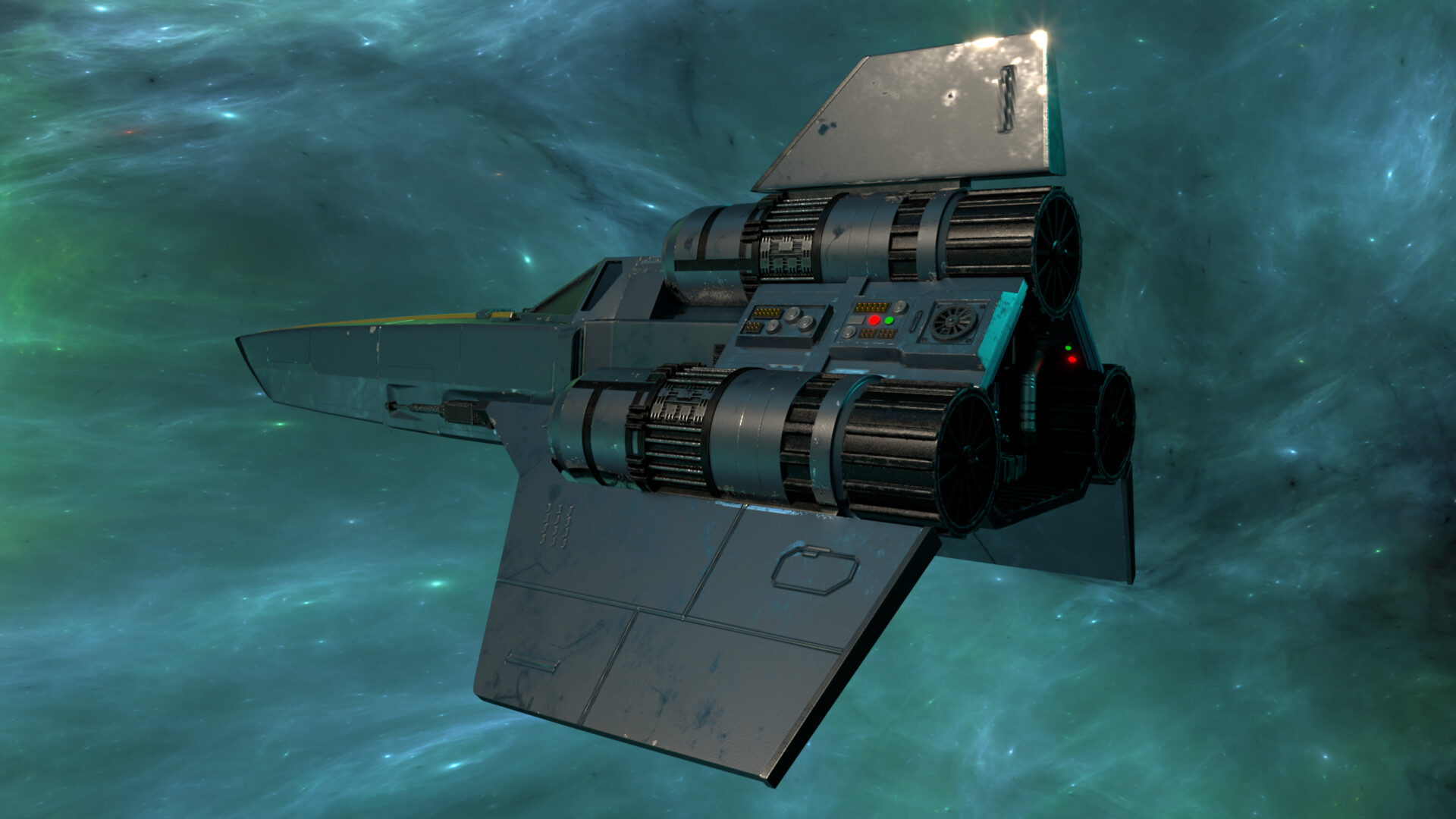 ArtStation - Sci-Fi Space Shuttle