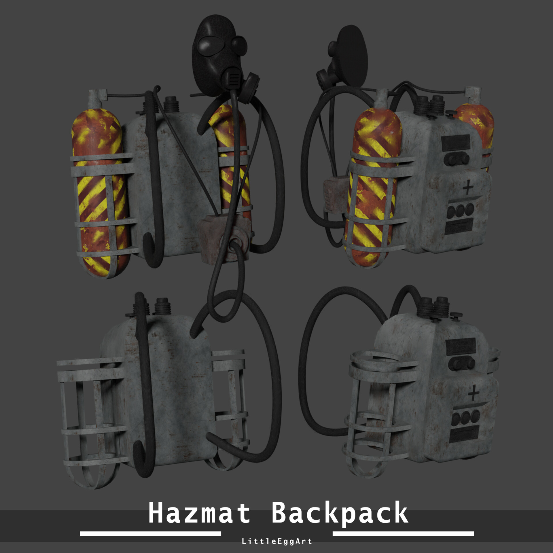 ArtStation - Hazmat Backpack