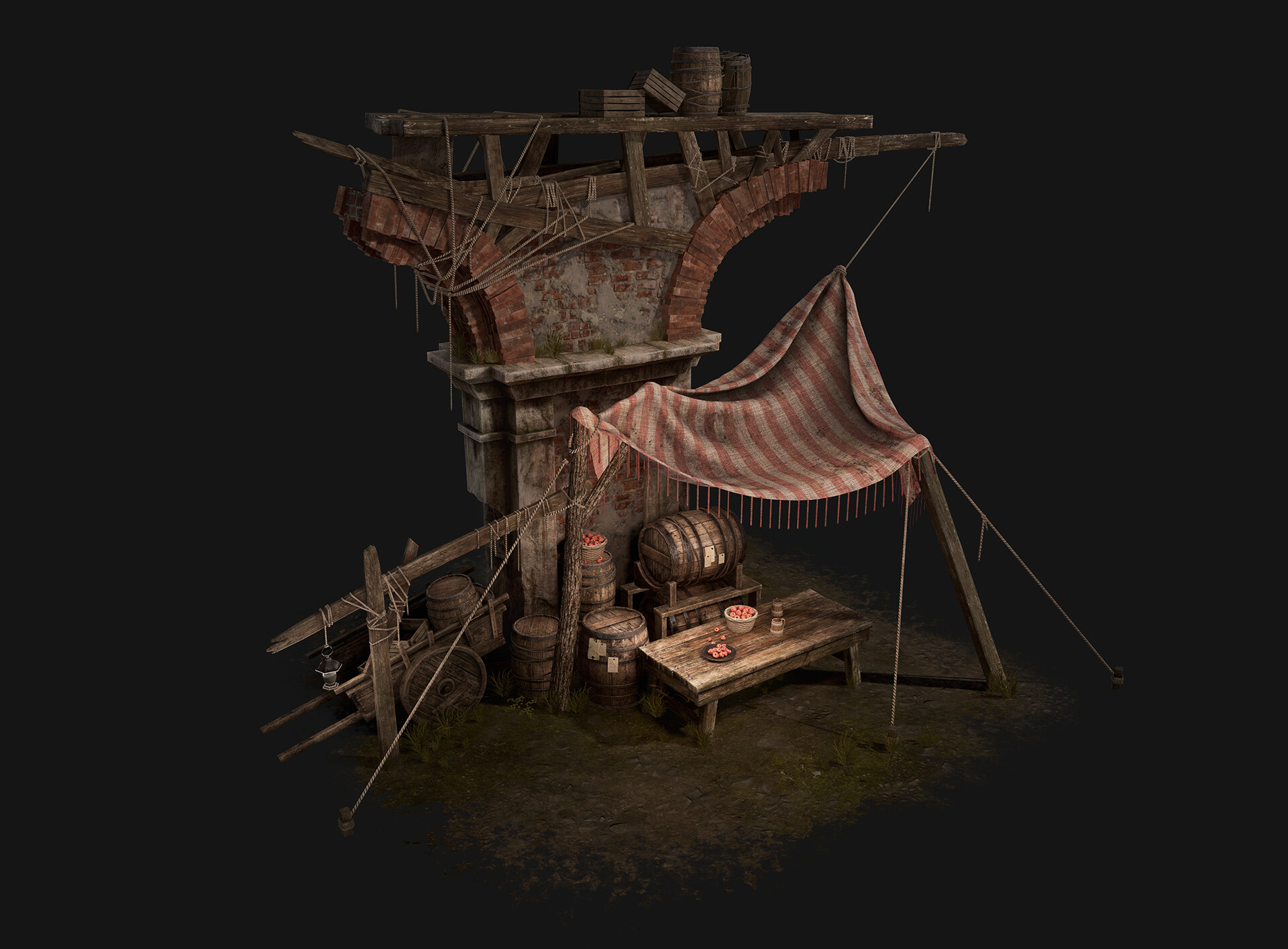 ArtStation - Old Market