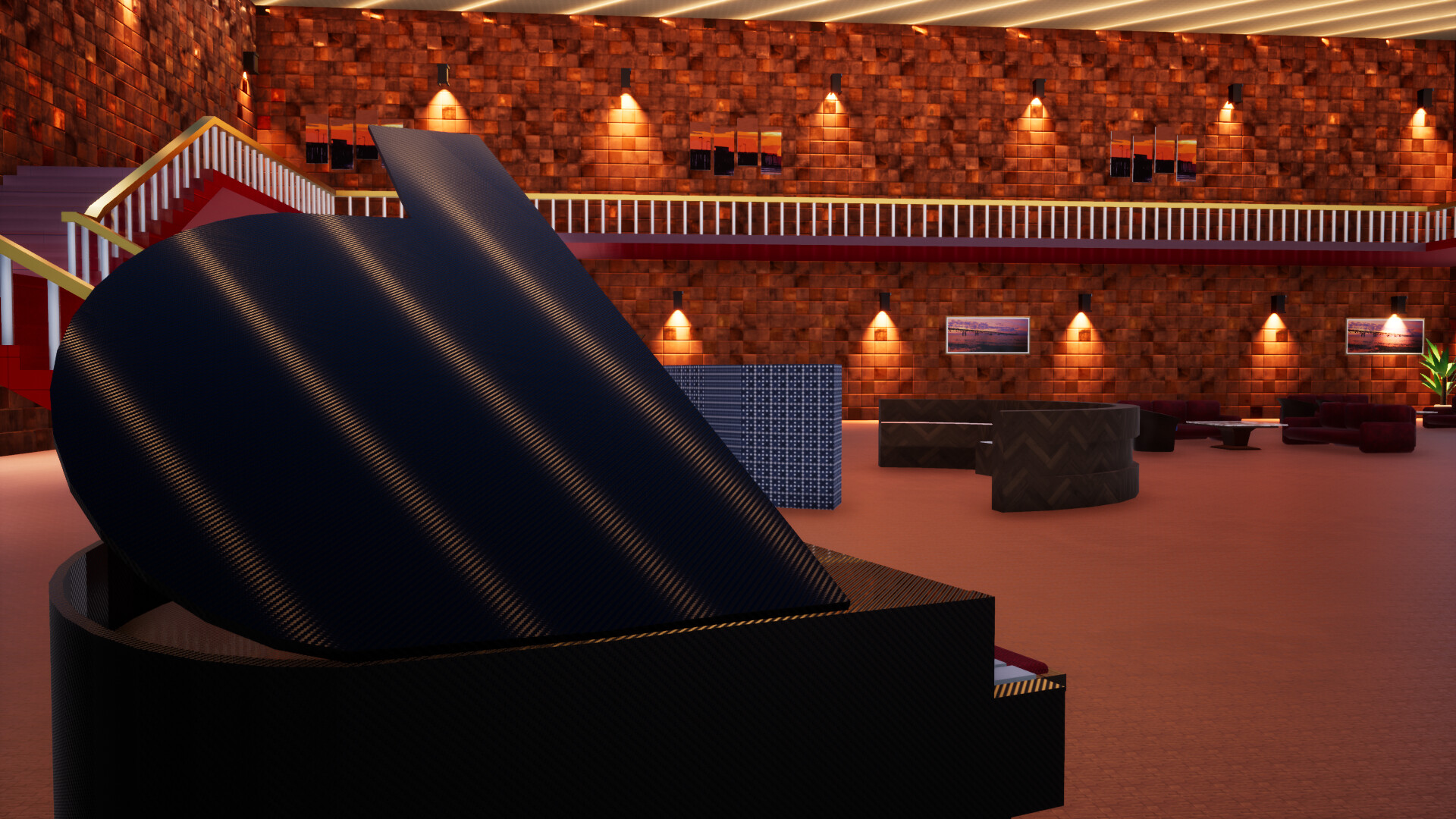 ArtStation - Concept animation of Hotel reception and roms