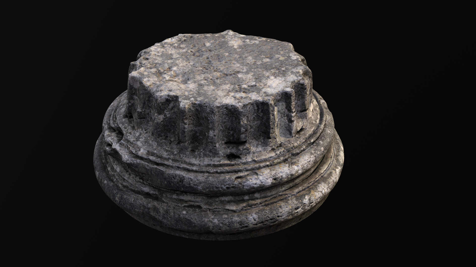 ArtStation - Photogrammetry - Roman Temple Base Column