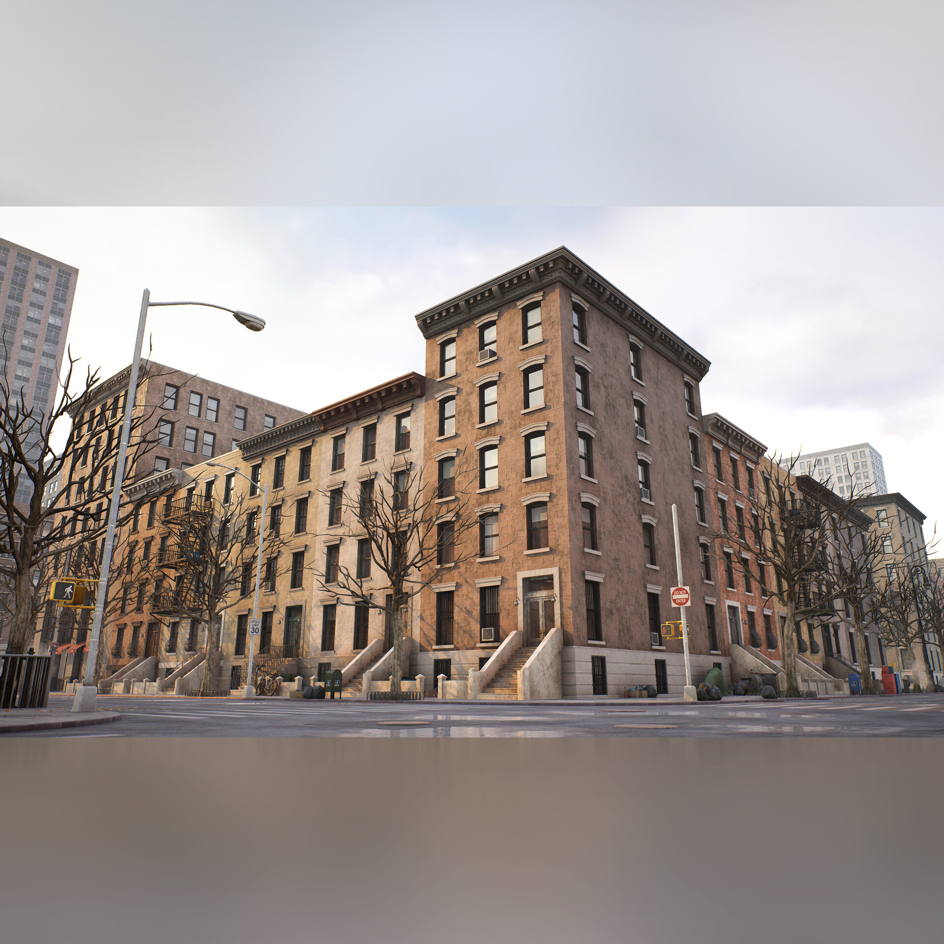 ArtStation - [UE] Suburbs - City Pack