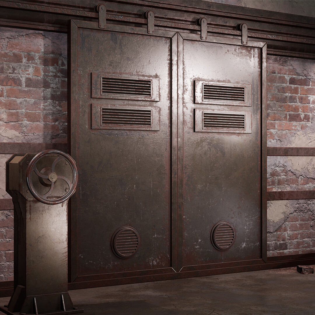 ArtStation - Rust Gate - TRACE Studio Art Test