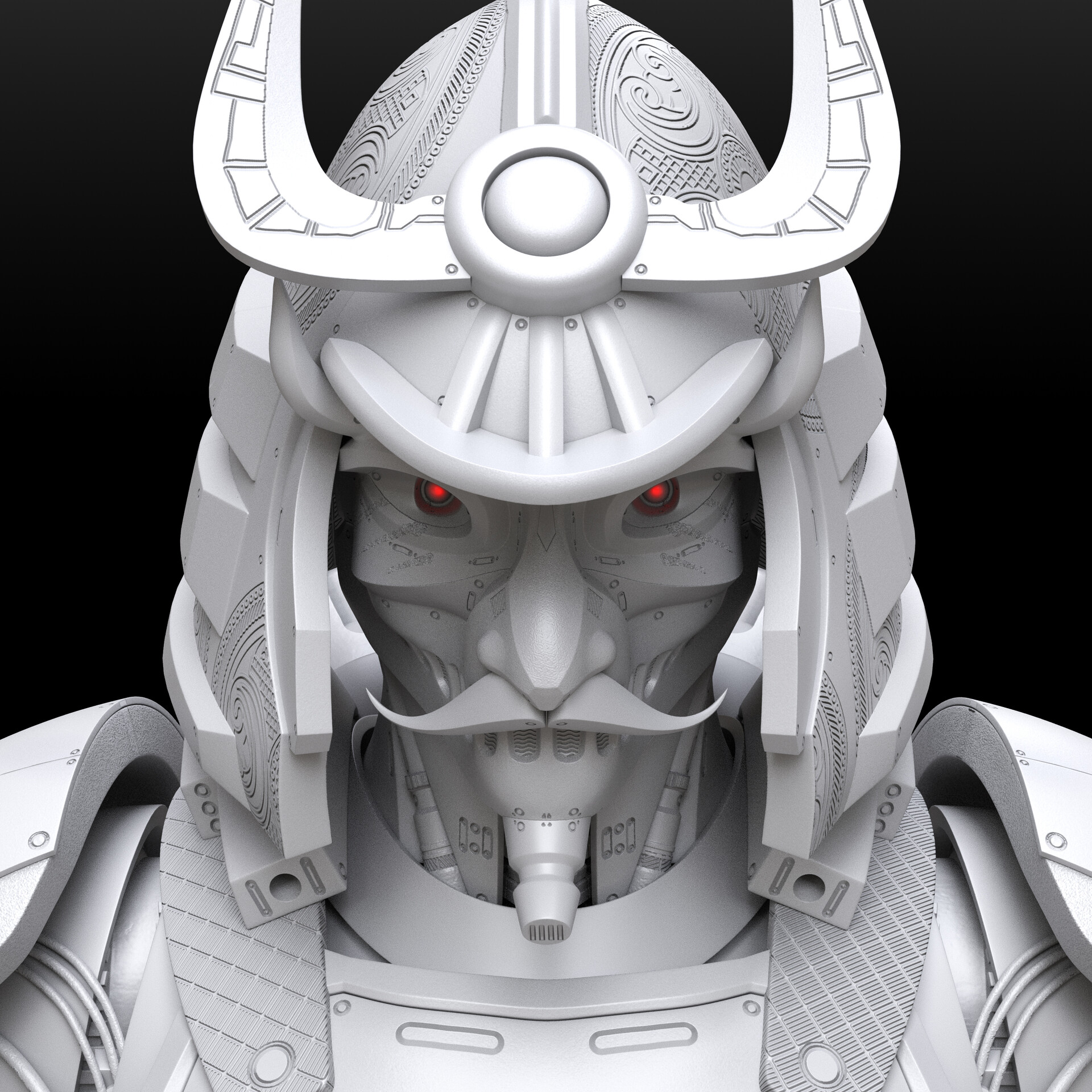 ArtStation - Red_Robo_Samurai