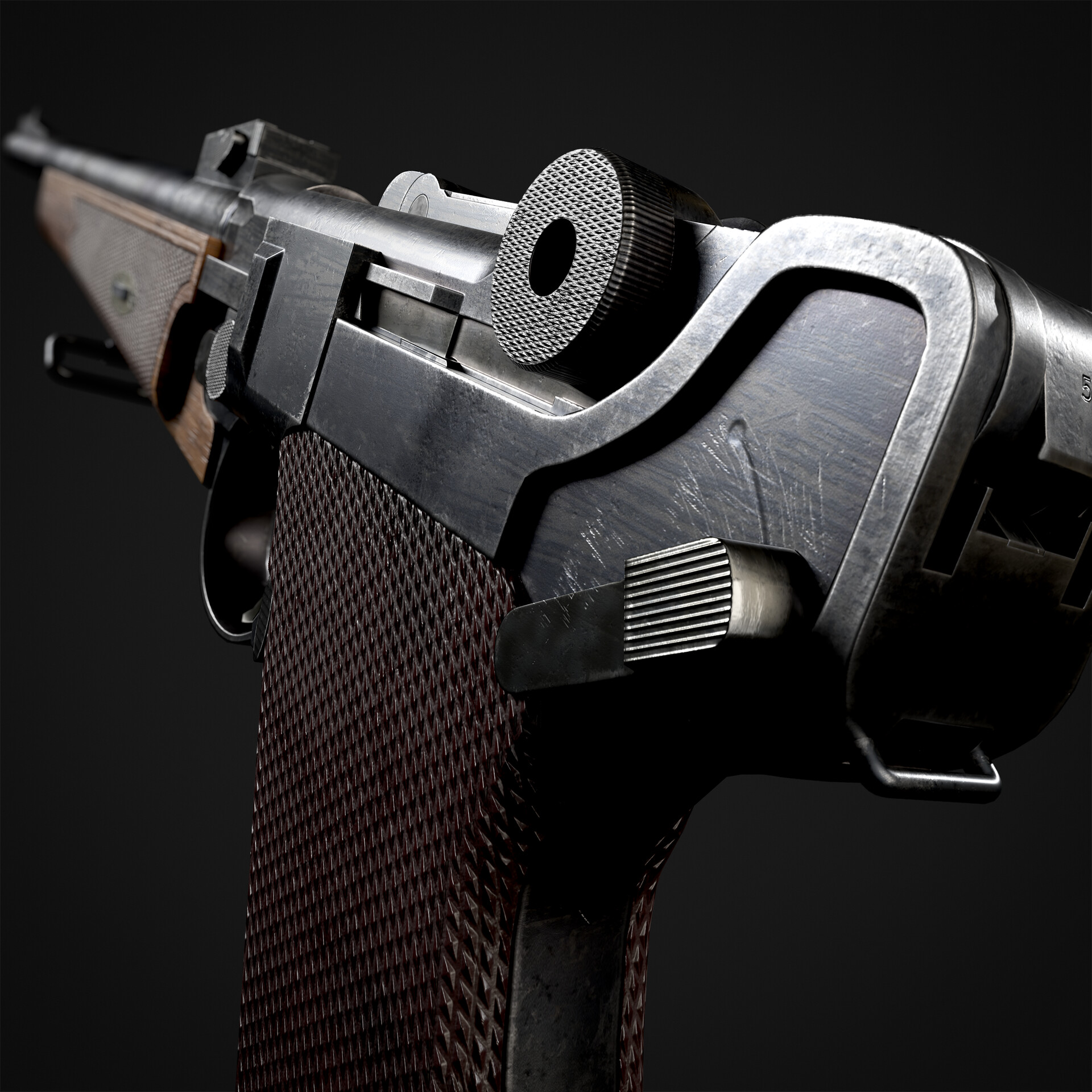 ArtStation - Luger Model 1902 Carbine