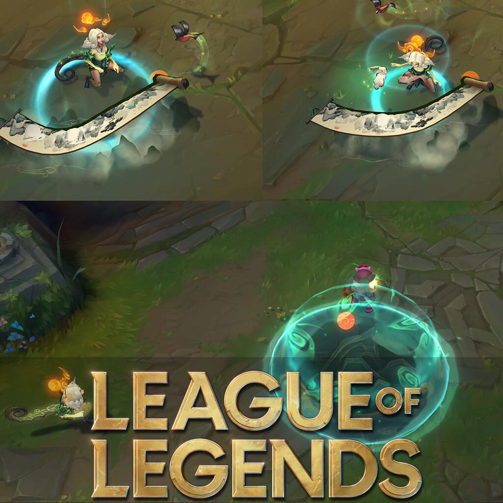 ArtStation - VFX Shan Hai Scrolls Neeko