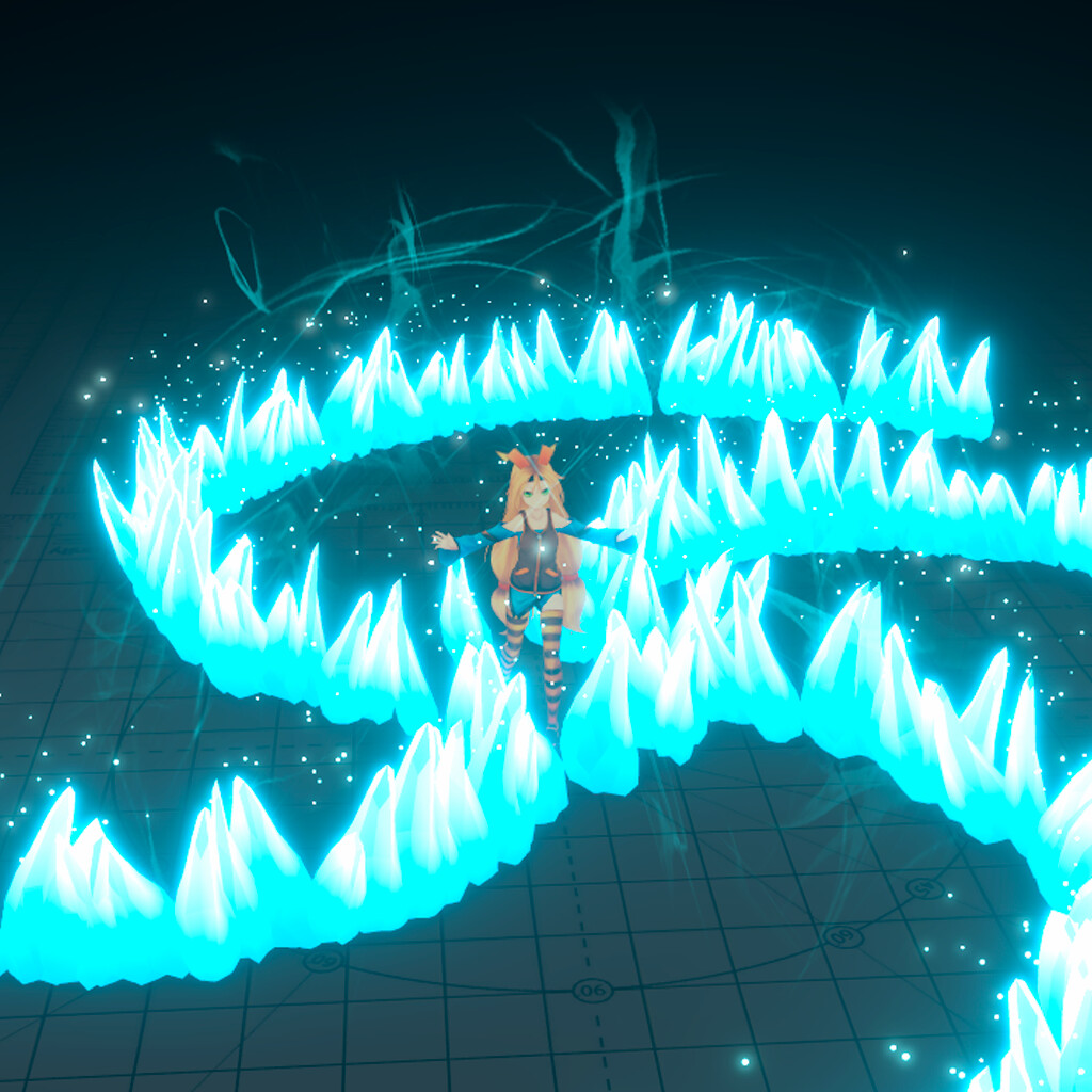 ArtStation - UNITY ICE VFX