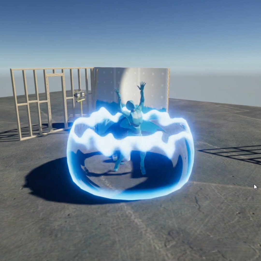 ArtStation - Bubble shield effect