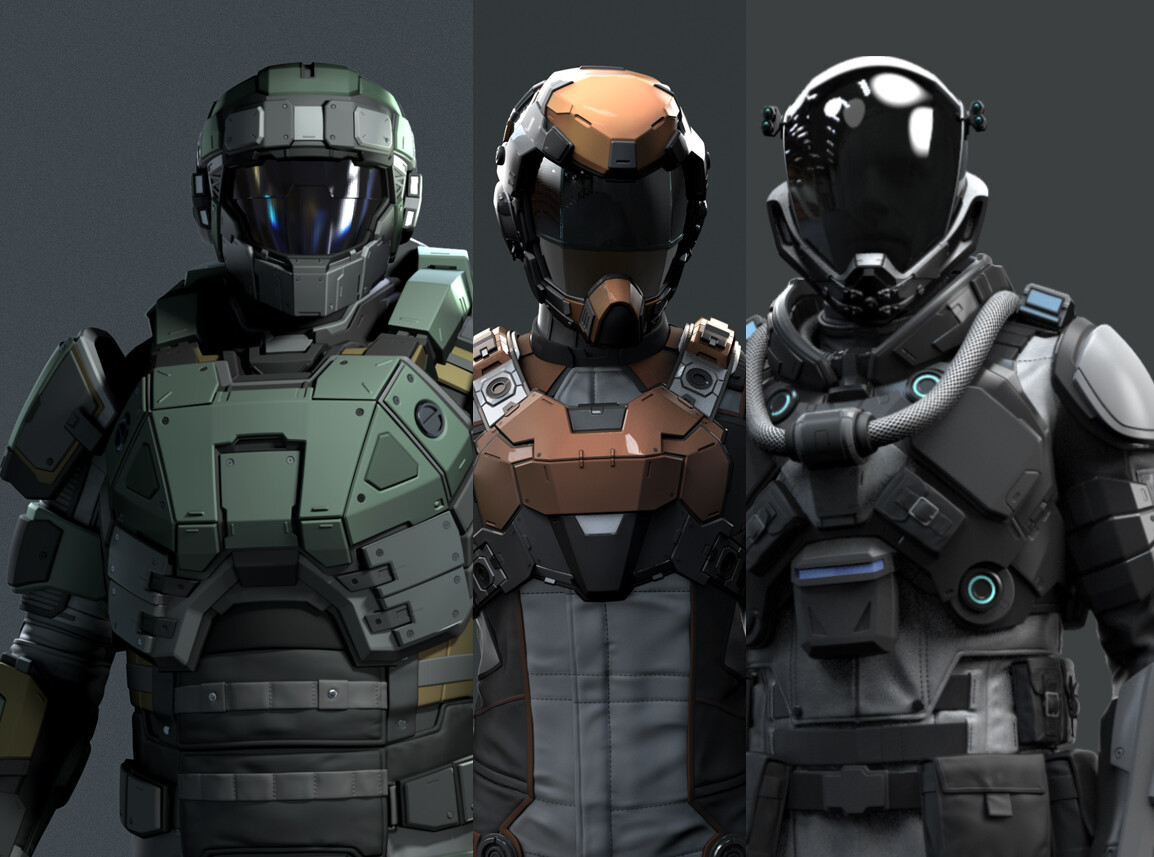 ArtStation - Star Citizen_Character works