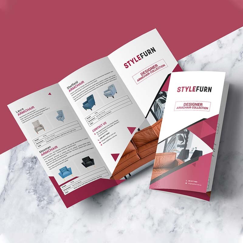 ArtStation - Furniture Brochure Design