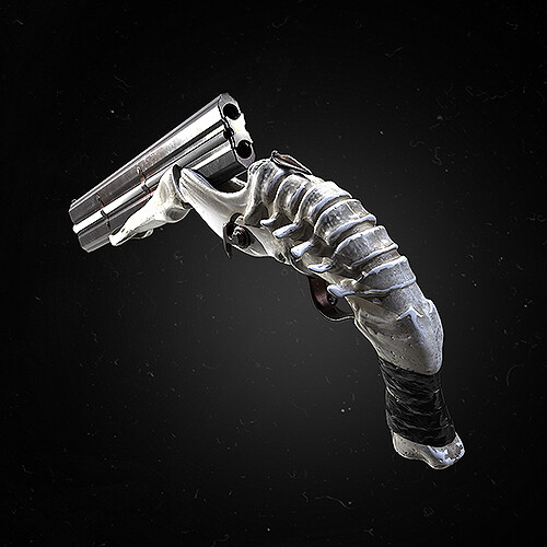ArtStation - Bone Shotgun