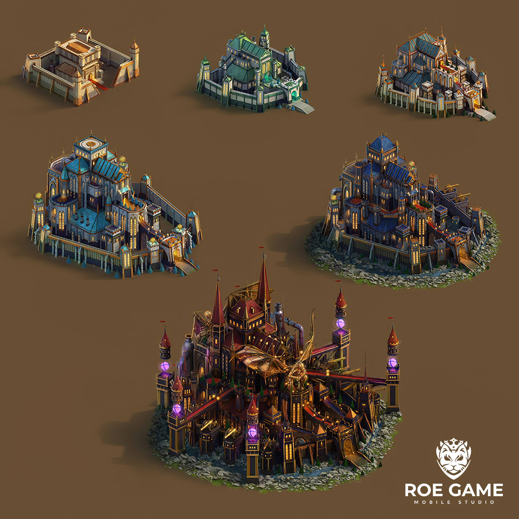 ArtStation - Summer Castles 30 levels/ROE