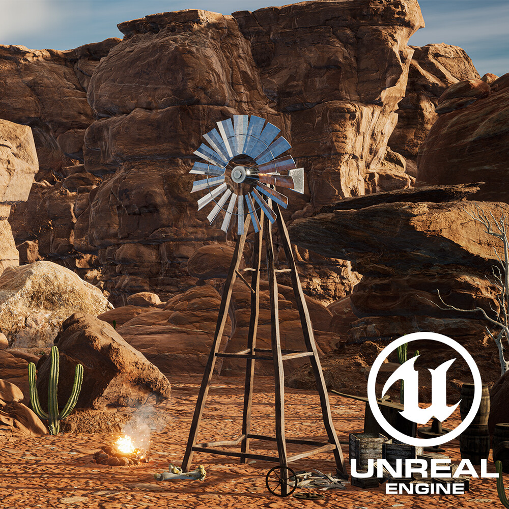 ArtStation - Sandstone Environment