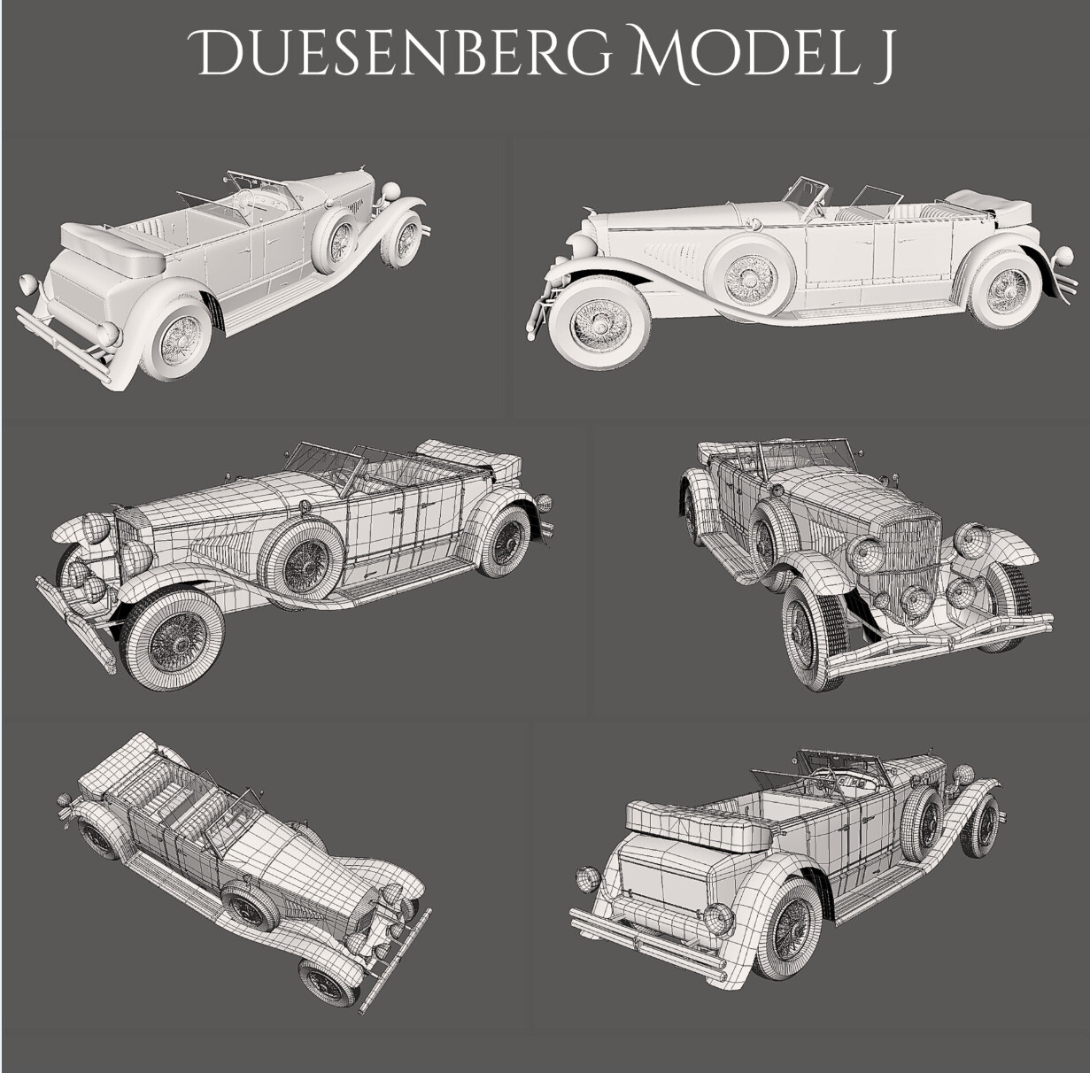 ArtStation - Duesenberg model j
