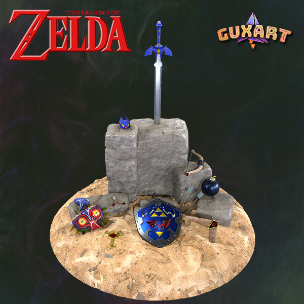 ArtStation - The Legend of Zelda Scene