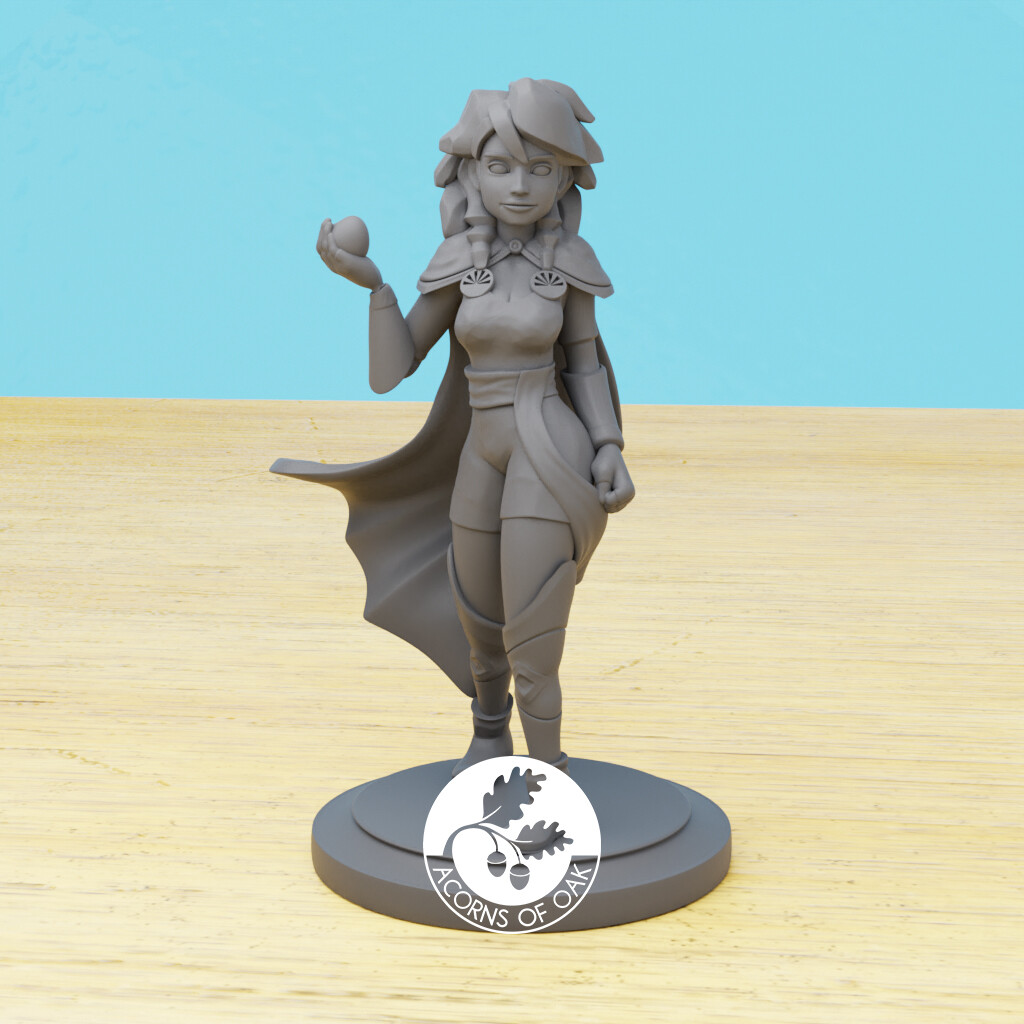 ArtStation - Serrah - DnD Miniature 3D Print