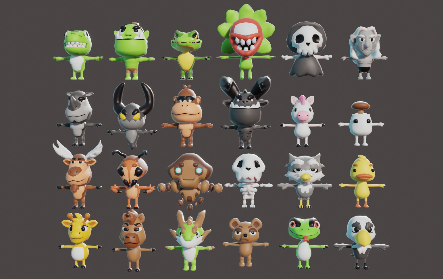 ArtStation - Characters for HypeHype