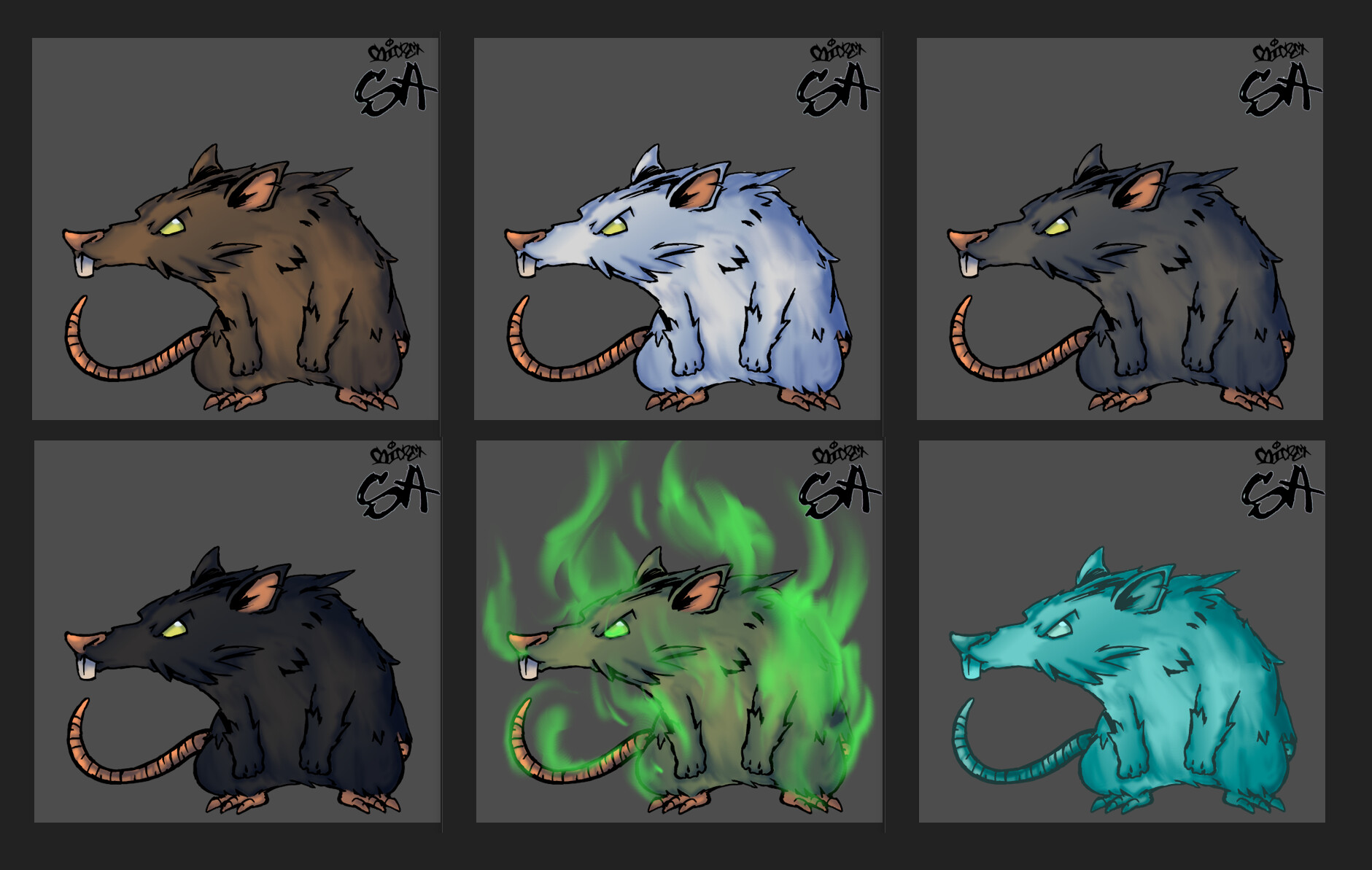 ArtStation - Rat - Collection