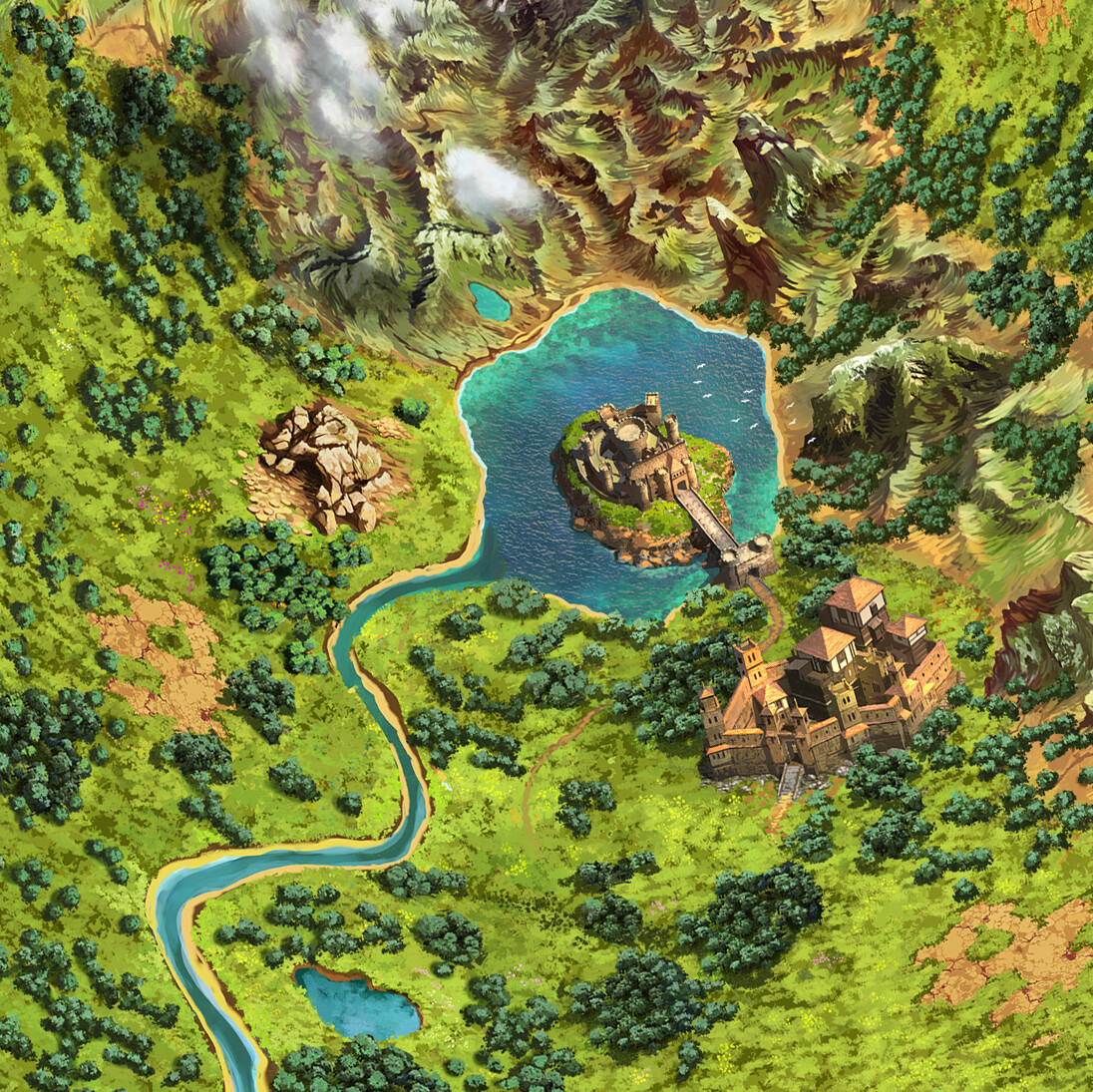 ArtStation - Kabula map