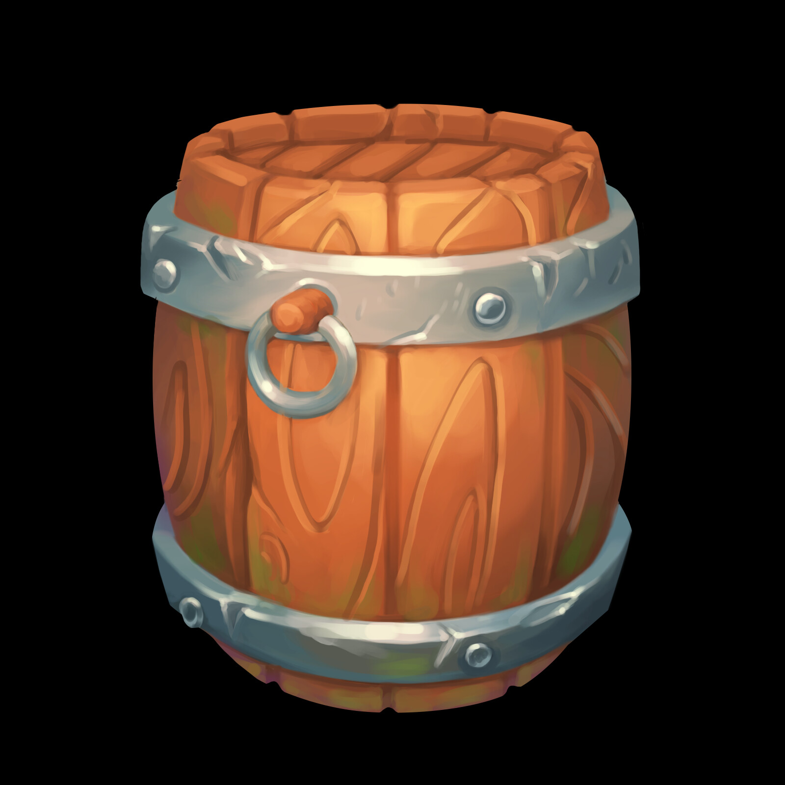 ArtStation - props_Barrel