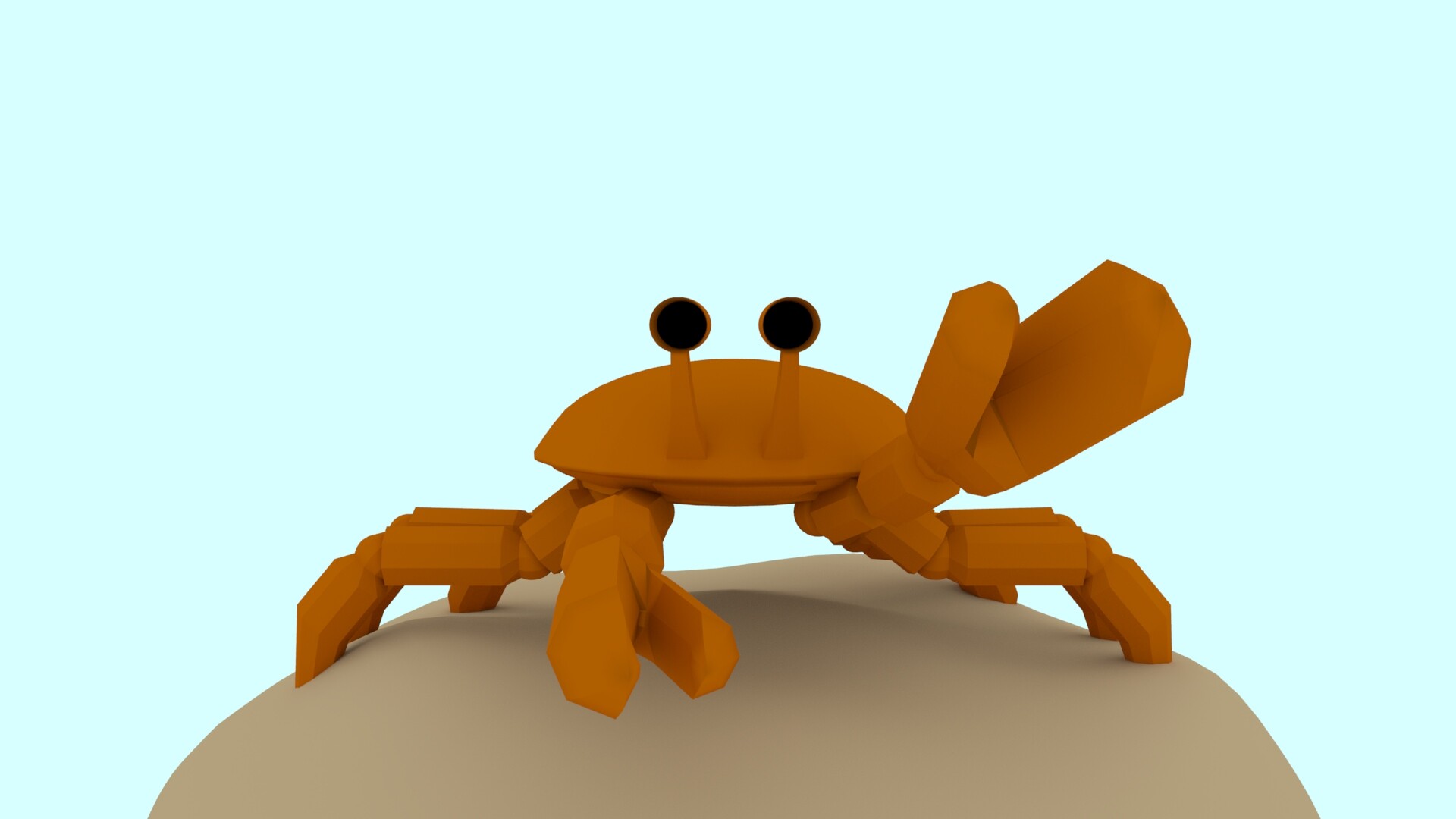 ArtStation - Crab (Low Poly)