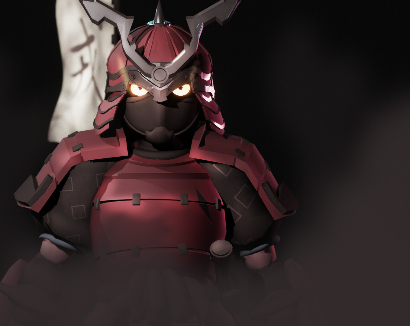 ArtStation - Low Poly - Samurai Warrior