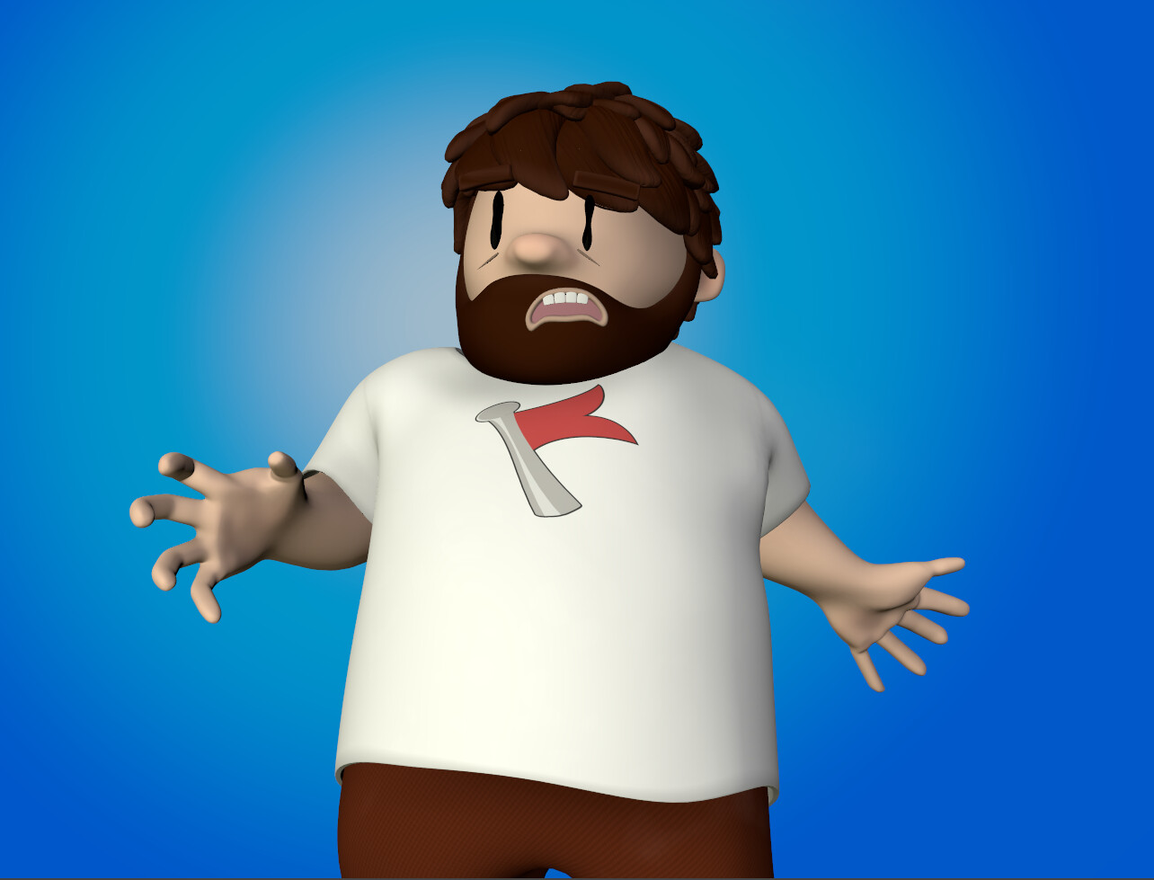 ArtStation - Cartoon Face rig animation