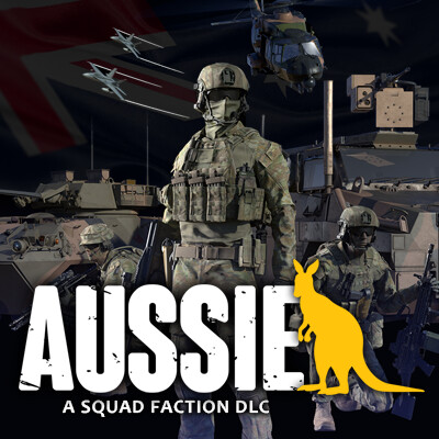 ArtStation - SQUAD Australian Faction AUSSIE