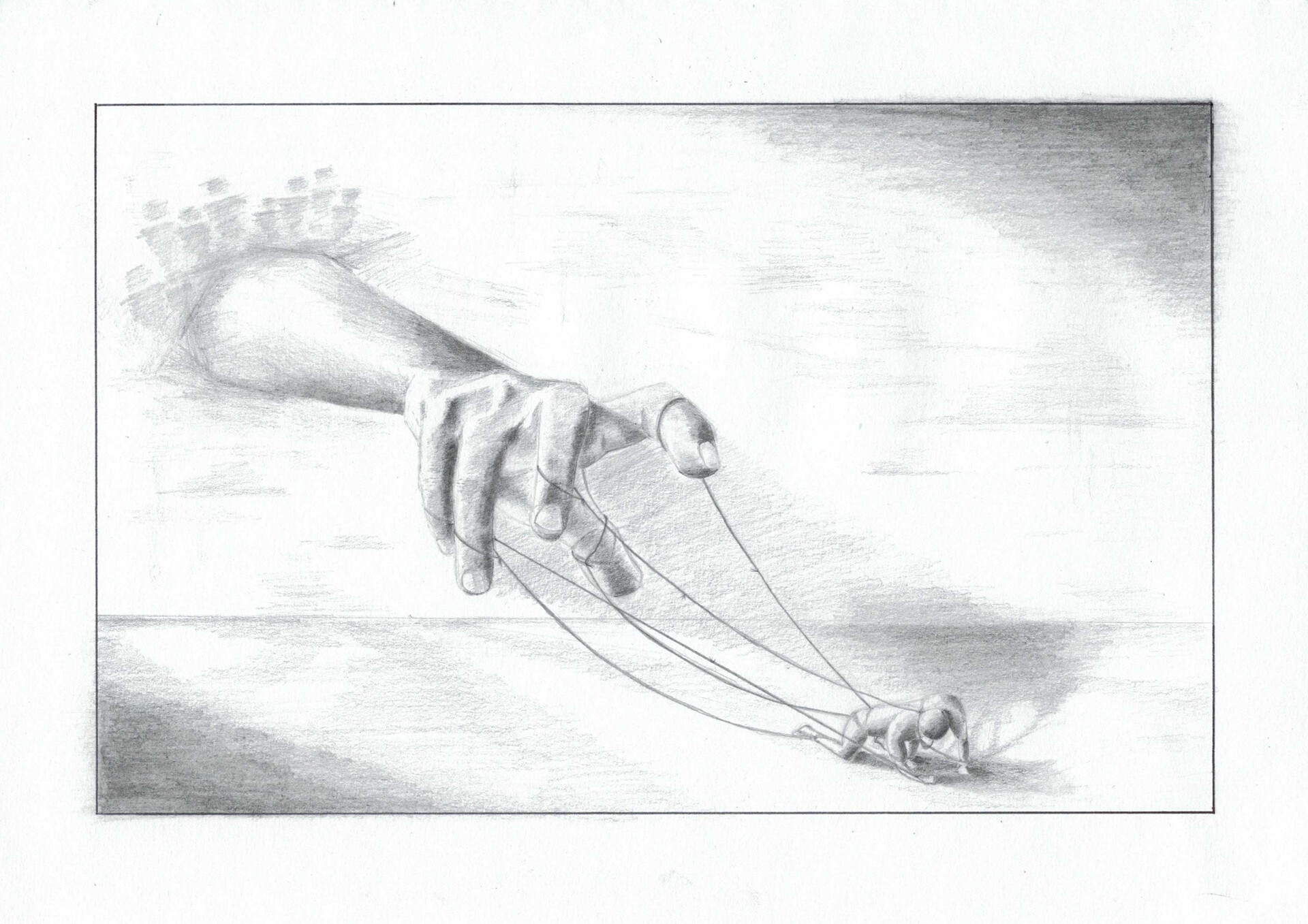 ArtStation - Traditional Drawing - Hidden Lies