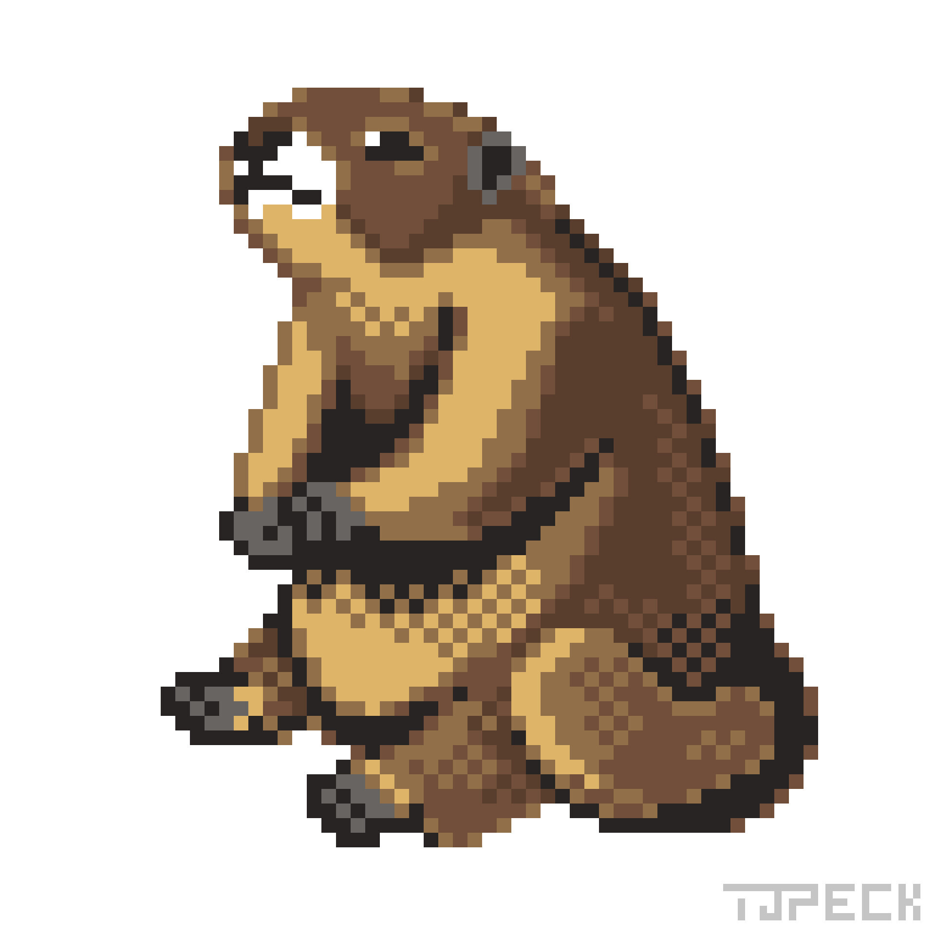 ArtStation - Yellow-Bellied Marmot (Marmota flaviventris)