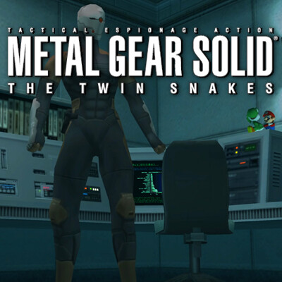 ArtStation - Metal Gear Solid: Twin Snakes (2004) Cyborg Ninja Boss ...
