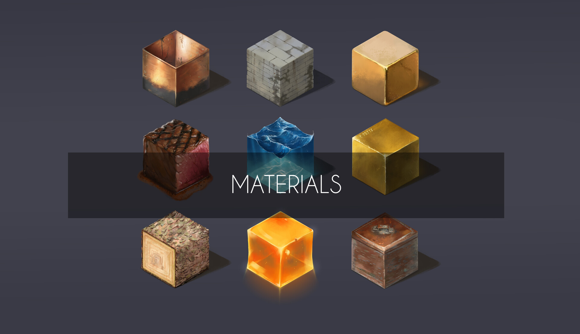 ArtStation - Materials_Study