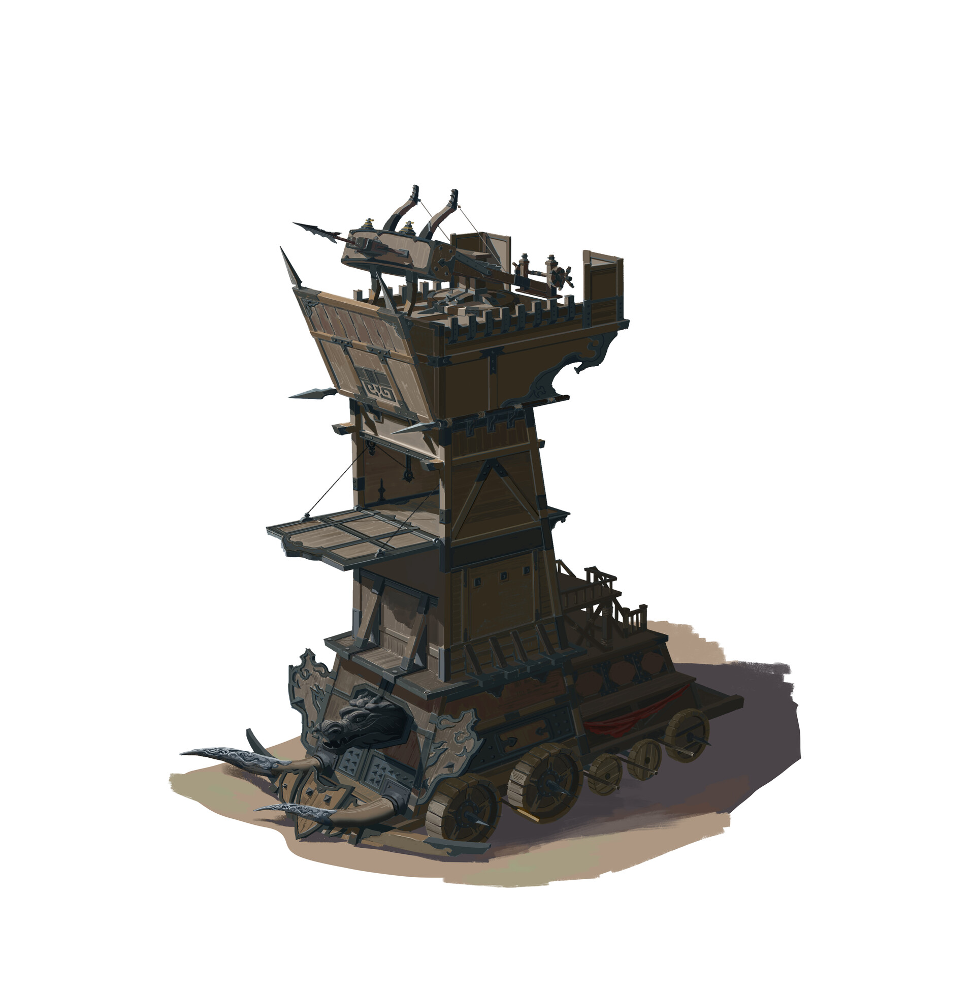 ArtStation - Siege Tower