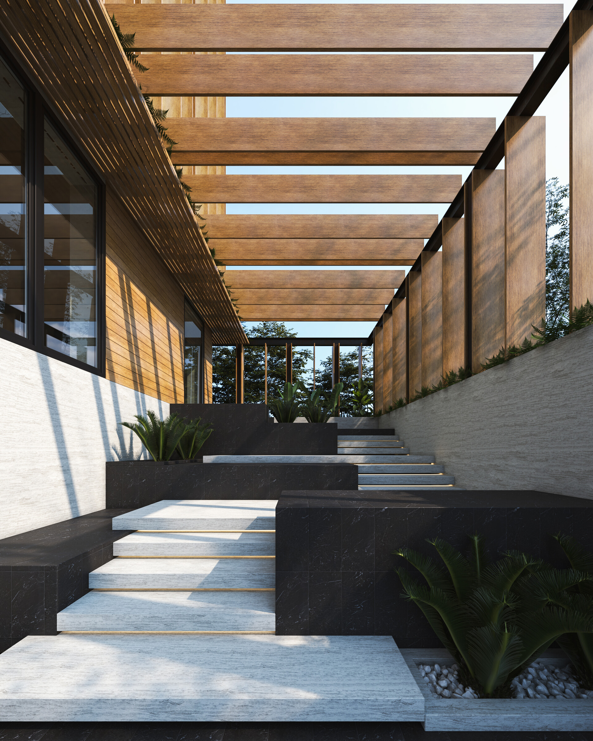 ArtStation - Architectural Animation ( Entrance Loop )