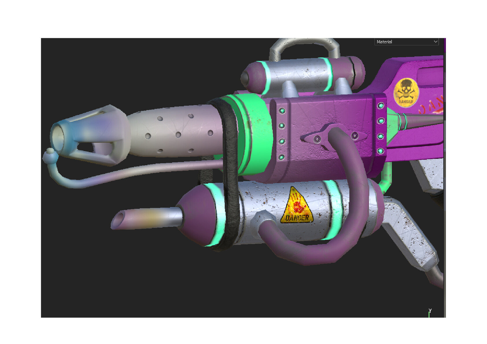 ArtStation - Weapon Texture