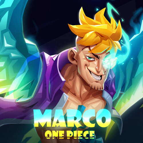 ArtStation - ONE PIECE_MARCO插画练习