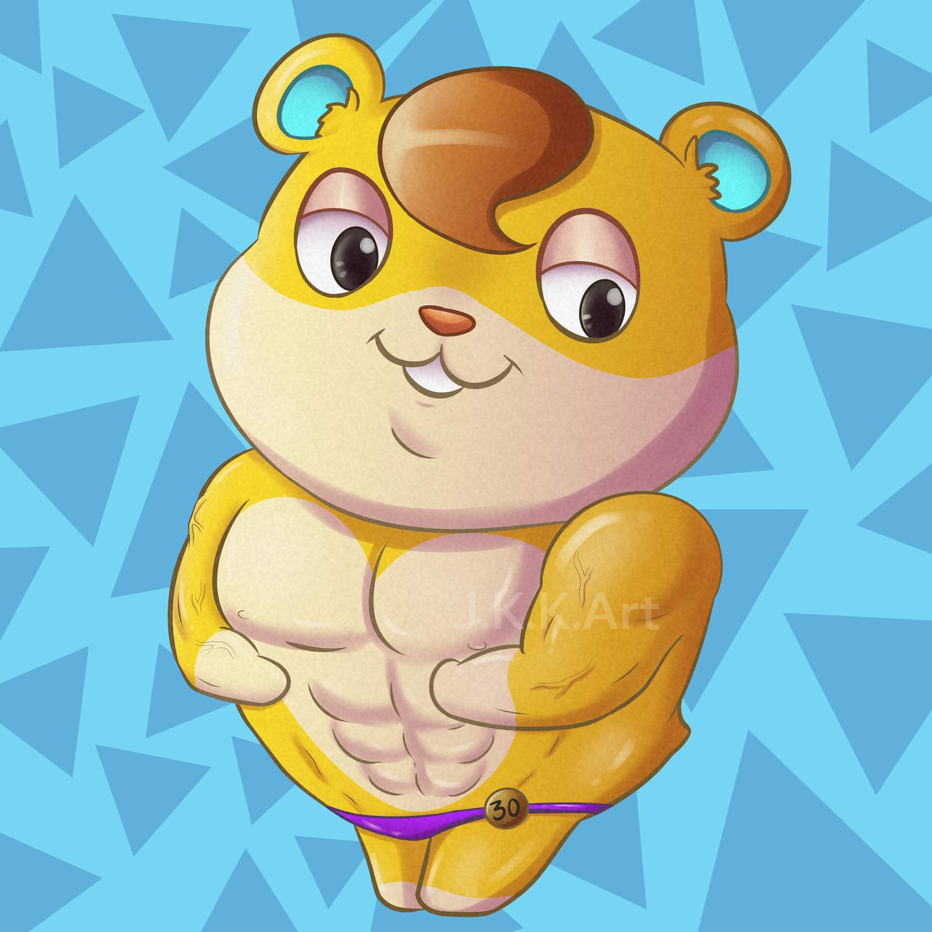 ArtStation - ACNH Hamsters