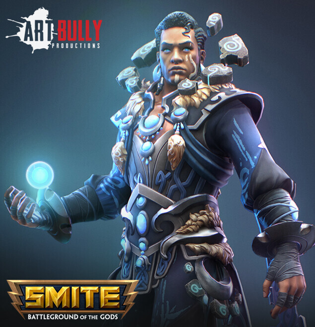 ArtStation - SMITE - Moon Seer Olorun