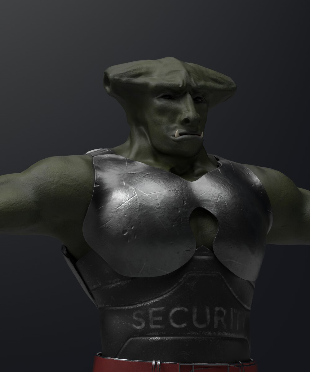 ArtStation - Alien Prison Guard