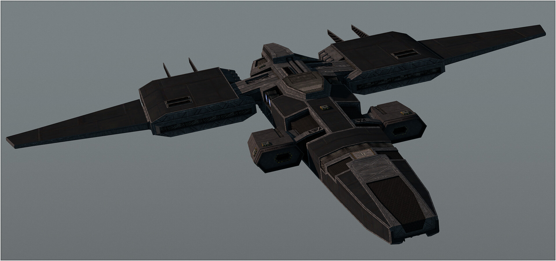 ArtStation - Low poly Freelancer Ships