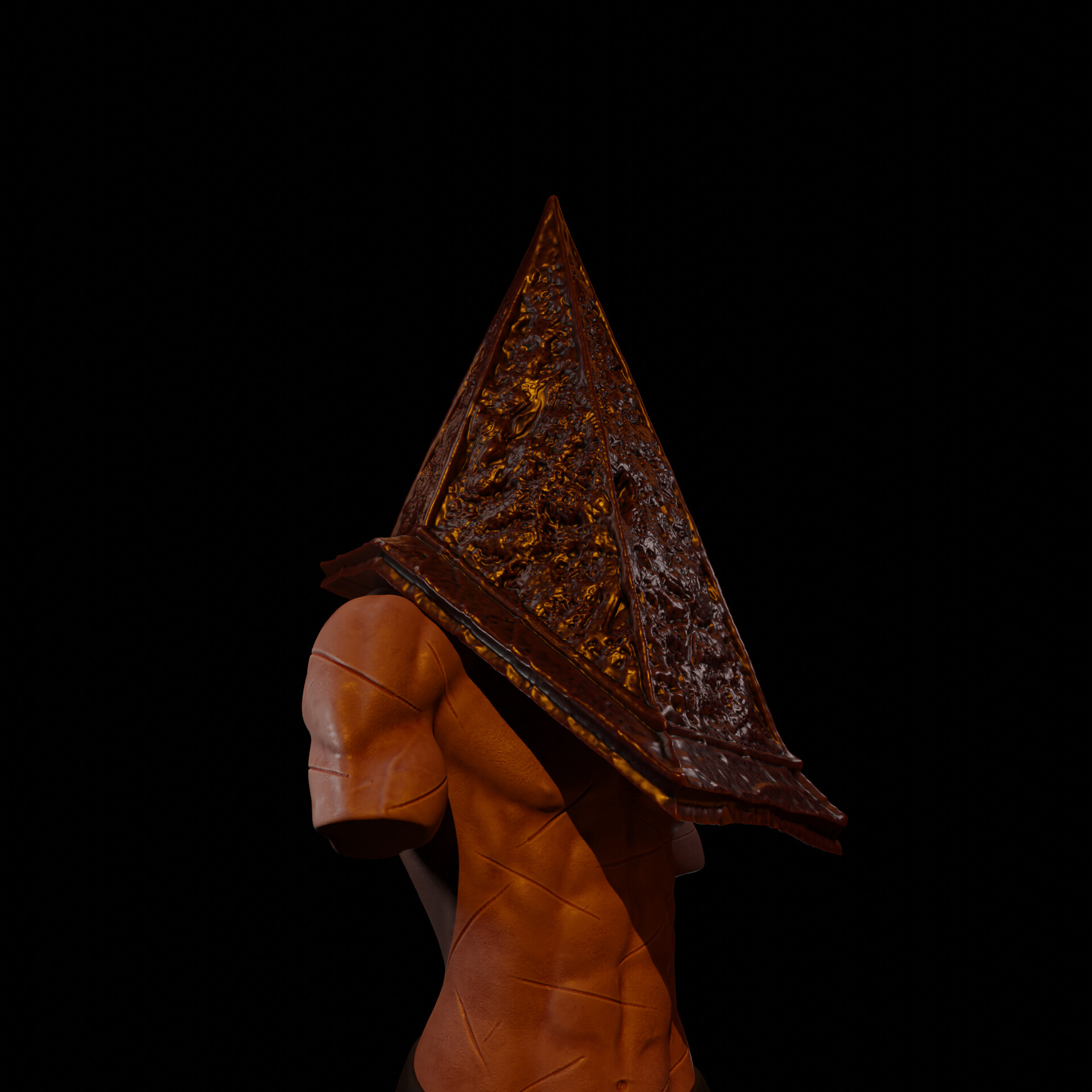 ArtStation - Pyramid Head Bust