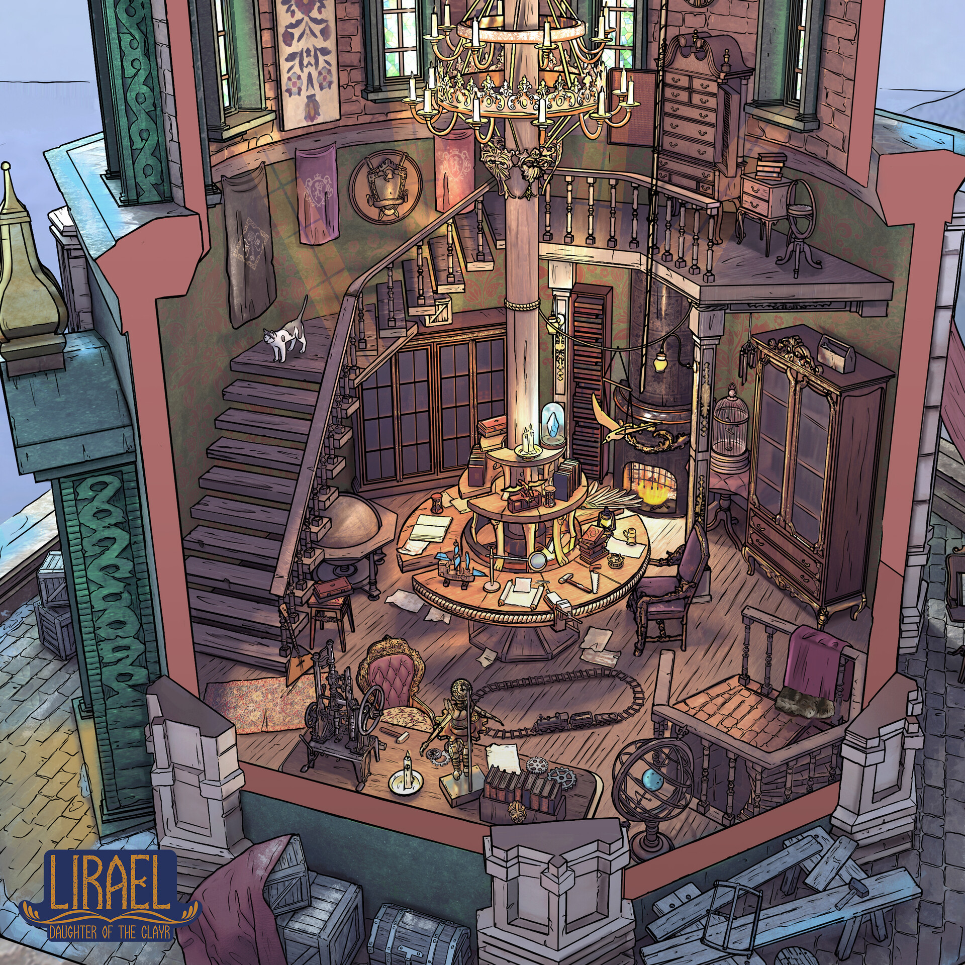 Or Taieb Concept Artist - Lirael - Prince Sameth Workshop