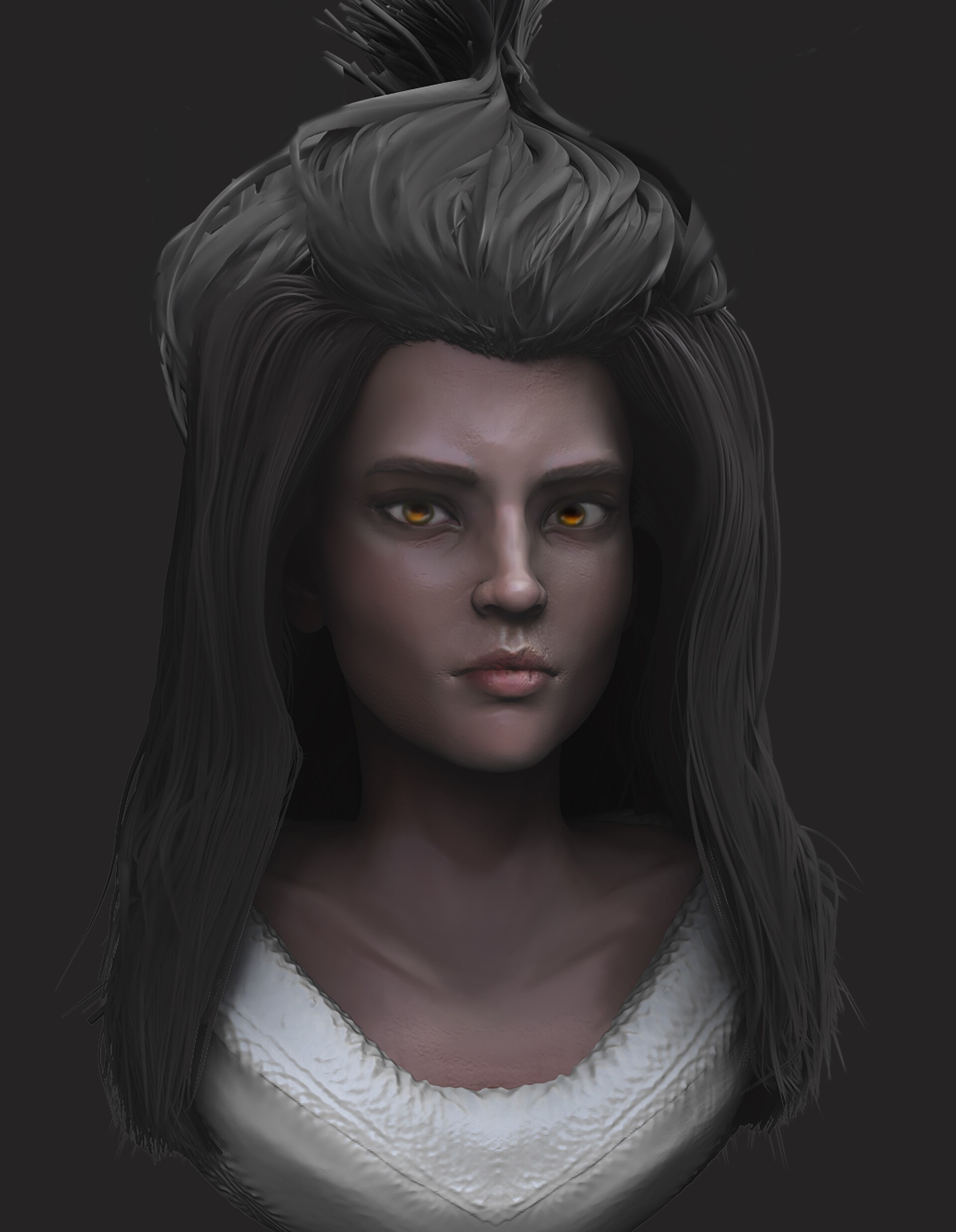 ArtStation - Модель женского бюста